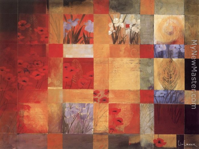 Don Li-Leger Modern Bamboo I Painting