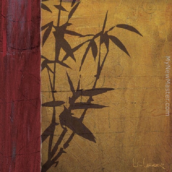 Don Li-Leger Modern Bamboo I Painting