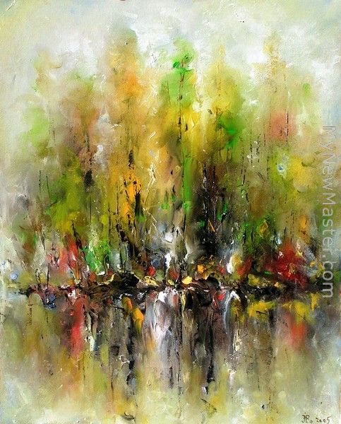 Ioan Popei Reflection 04 Painting