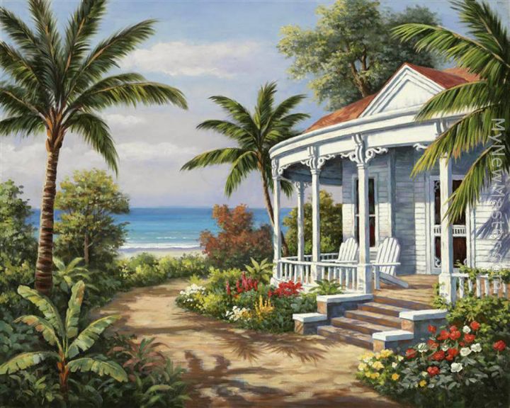 Sung Kim Summer House II Painting