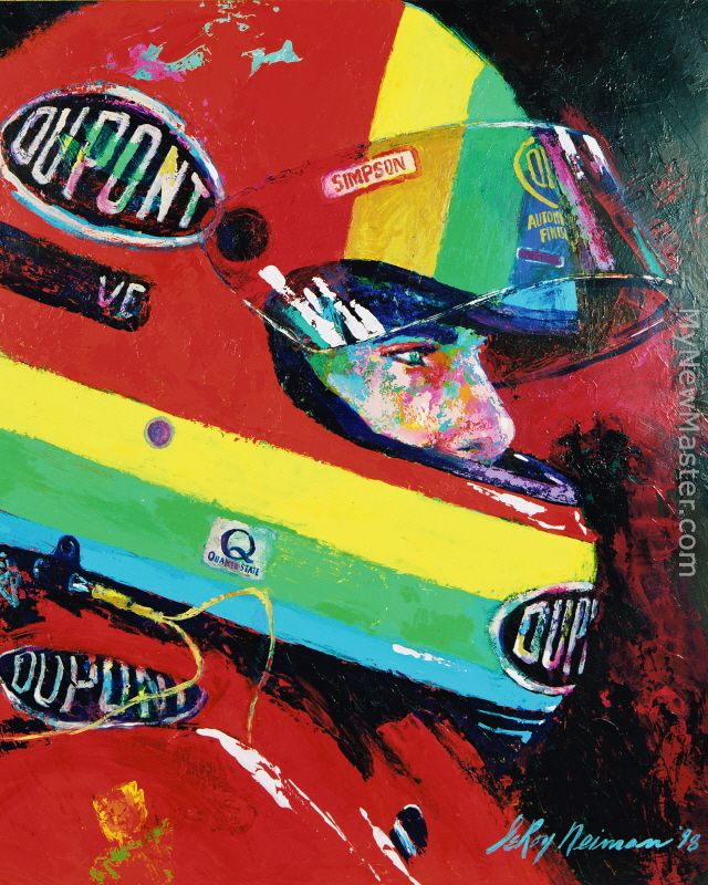 leroy neiman Jeff Gordon Painting