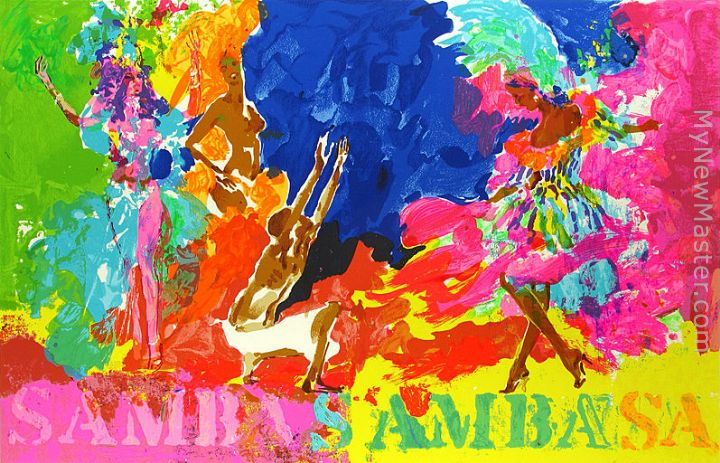 leroy neiman Samba Samba Painting
